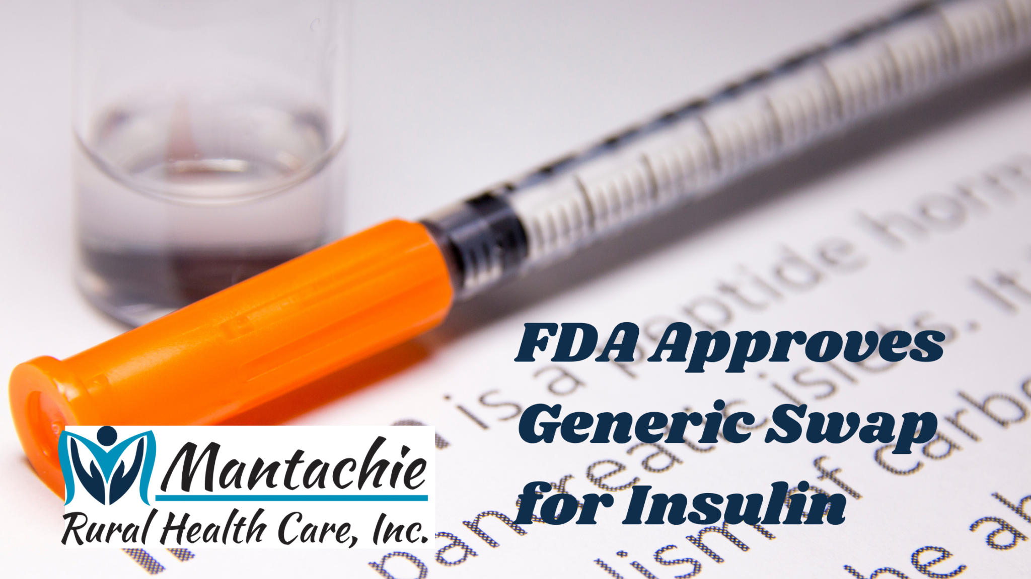 FDA Approves Generic Swap for Brand Name Insulin - Mantachie Rural ...